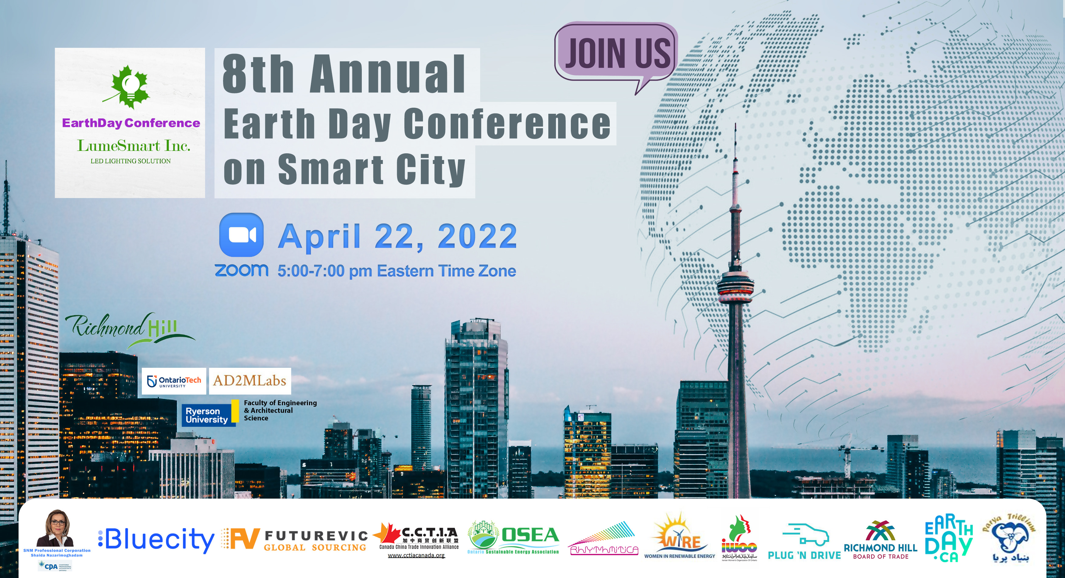 8th Annual Earth Day Conference on Smart City - Invest Ottawa