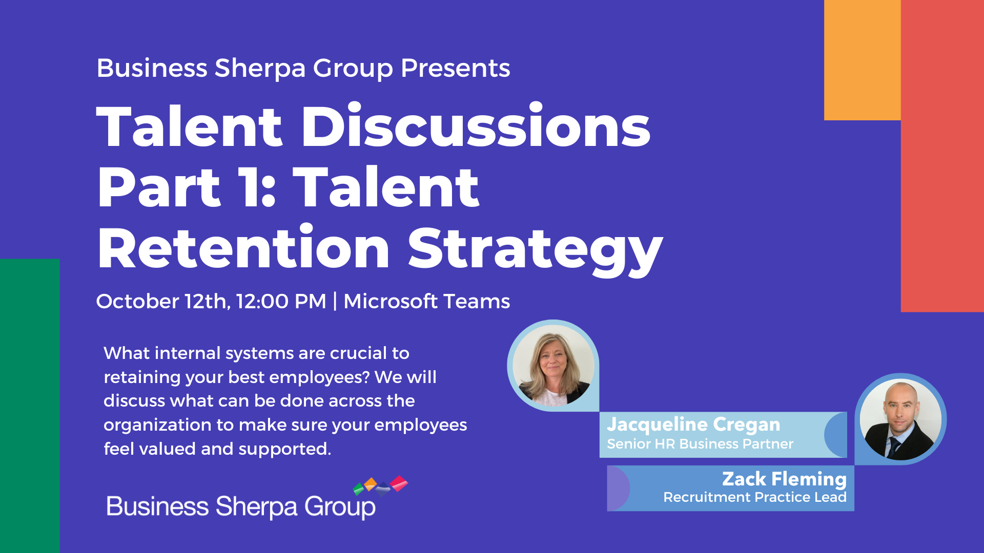 Talent Discussions Part 1: Talent Retention Strategy - Invest Ottawa